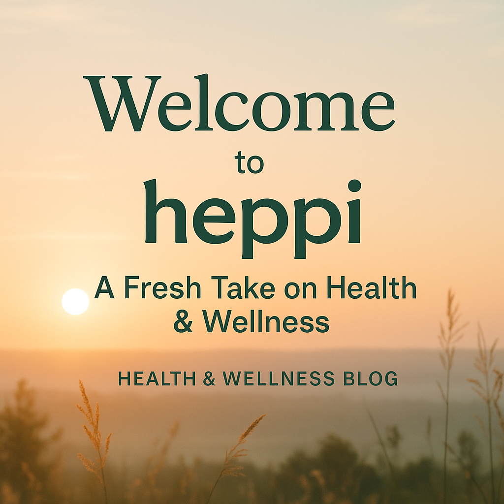 Welcome to Heppi: A Fresh Take on Health & Wellness