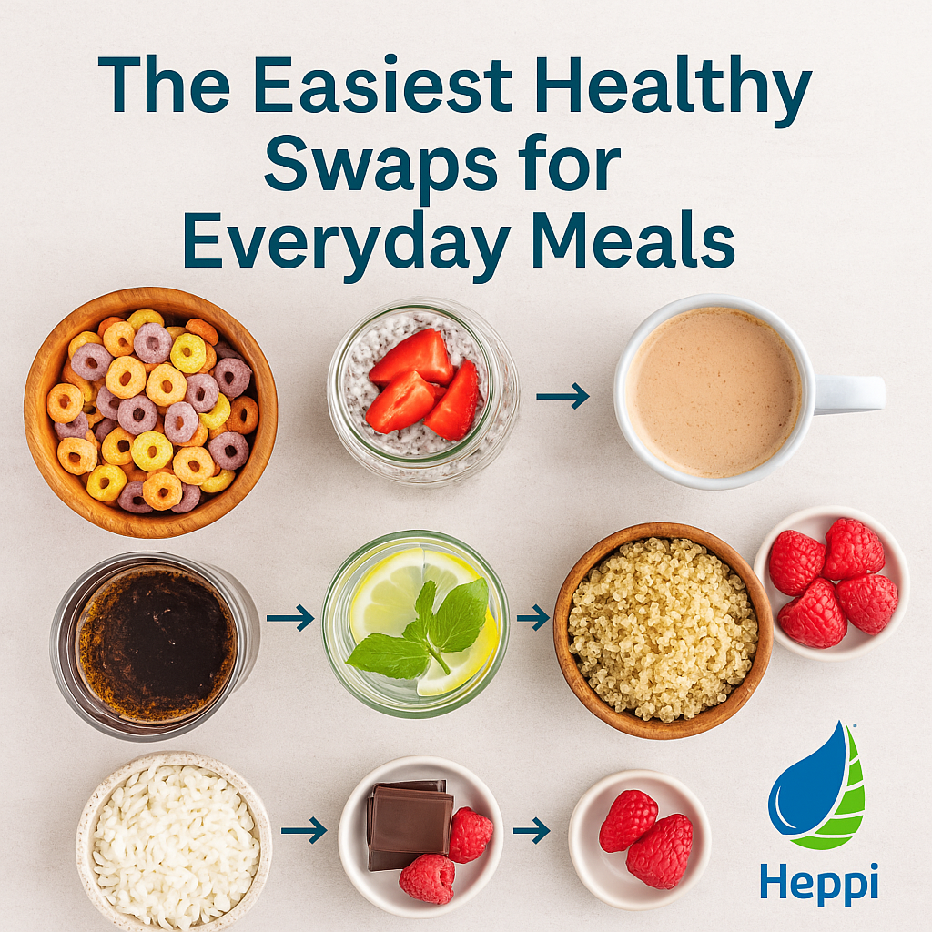 🥗 “The Easiest Healthy Swaps for Everyday Meals” – Heppi