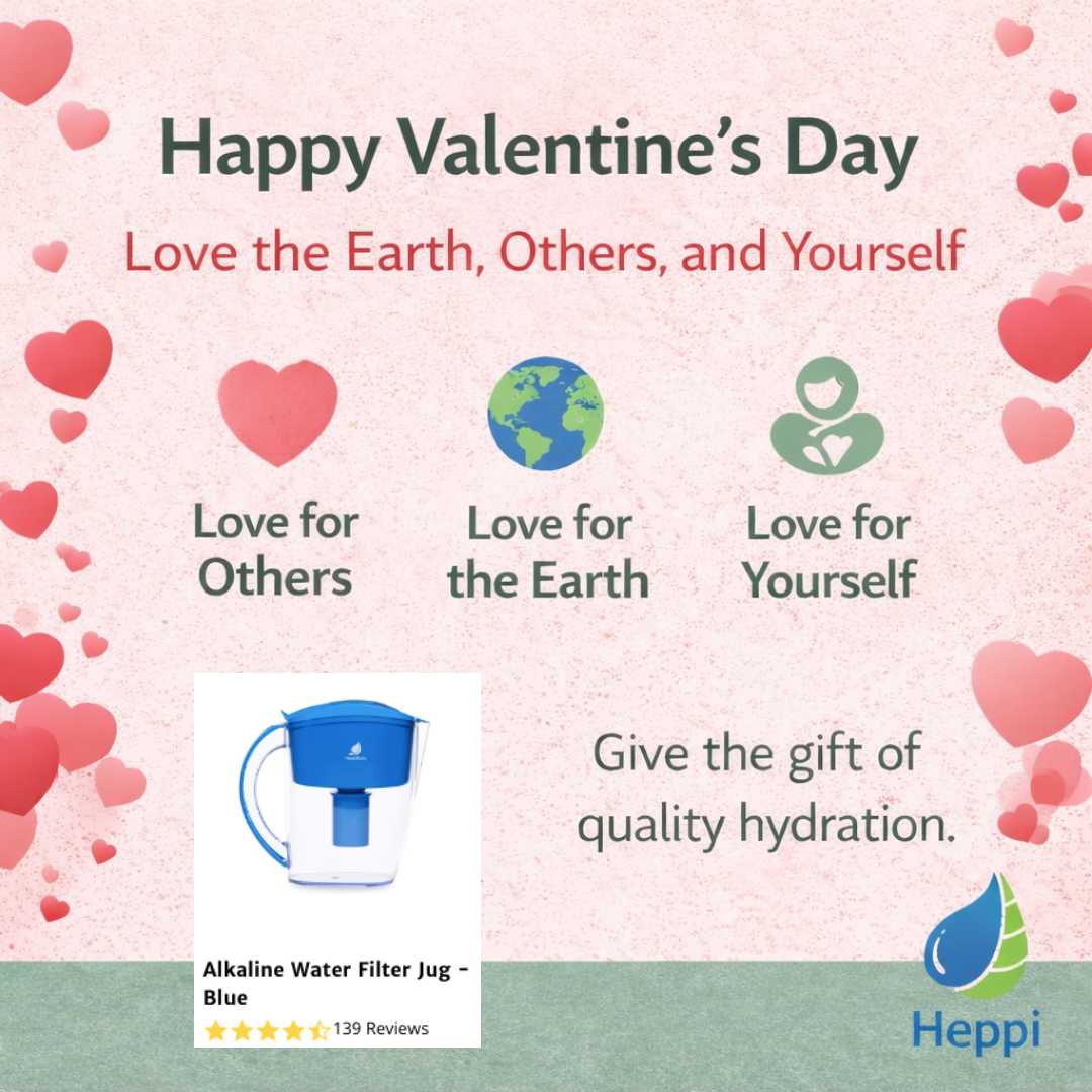 💚 Happy Valentine’s Day: Love the Earth, Others, and Yourself – Heppi