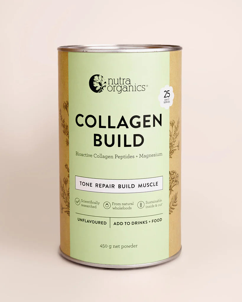 Collagen Build Unflavoured 450g - Nutra Organics – Heppi