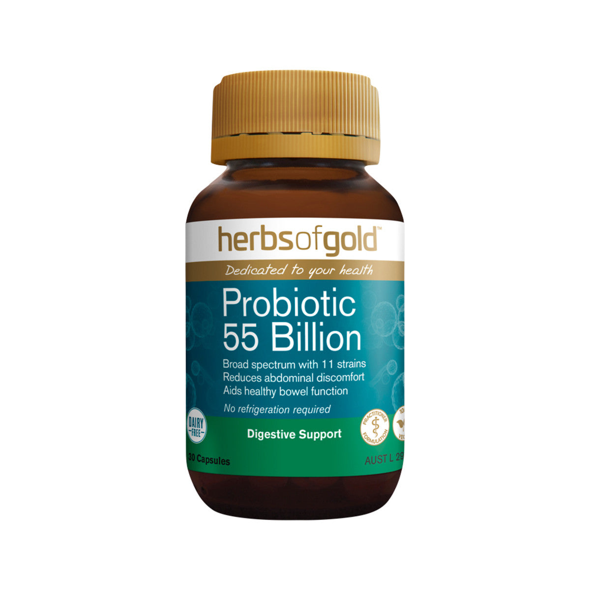 Probiotic 60 Billion 30c - Herbs of Gold – Heppi